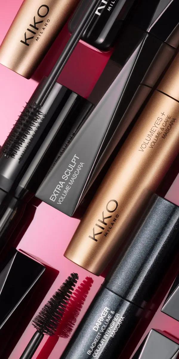 Volumising Mascaras: extra volume and waterproof formula | KIKO
