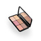 Face powder palette with 2 bronzers, 2 blushers and 2 highlighters ...